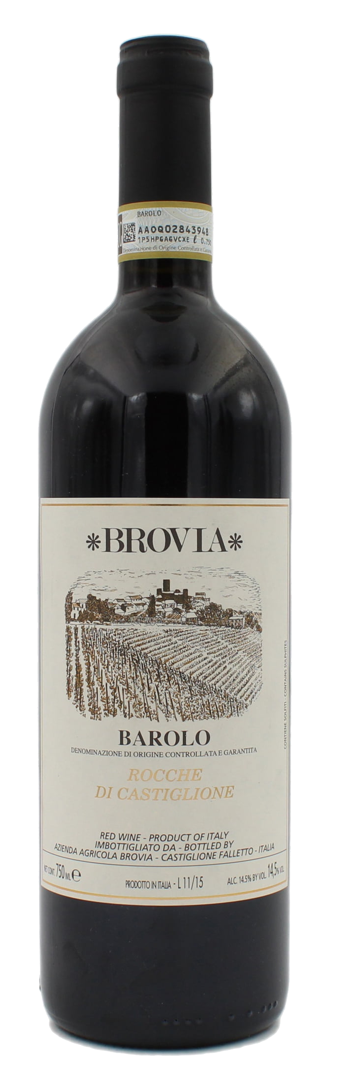Brovia Barolo DOCG Rocche di Castiglione 布維亞酒莊小碉堡巴羅洛紅葡萄酒 - 達立餐飲有限公司 ...